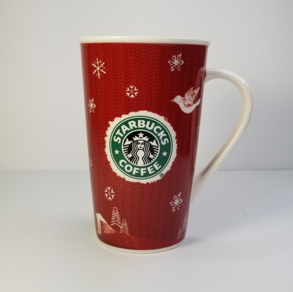 Starbucks | Dining | Starbucks Red Coffee Holiday 208 Tall Mug Cup 6 ...